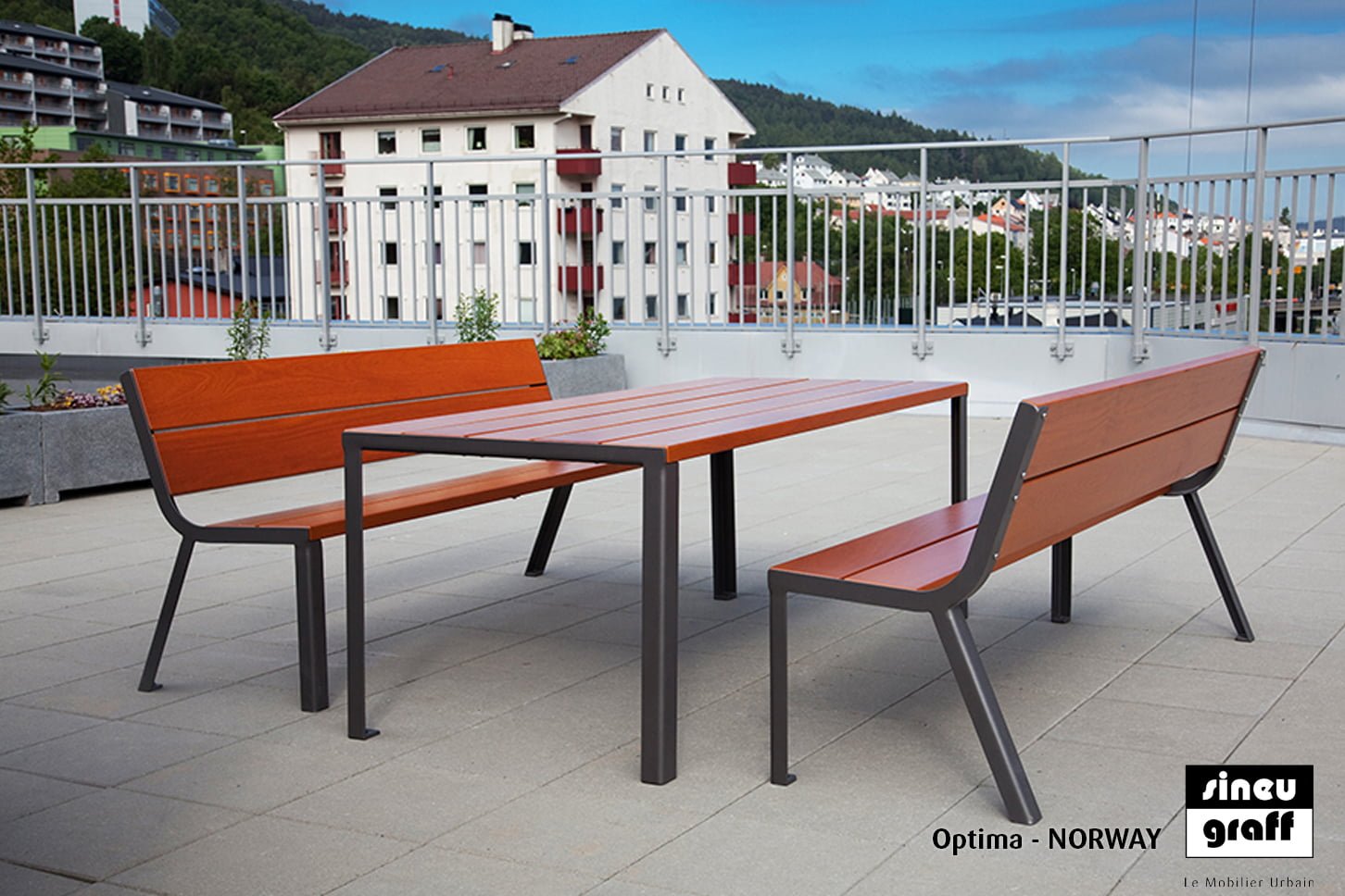 Høyt bord Optima - Laud Produkter Aps - Til offentlig rum